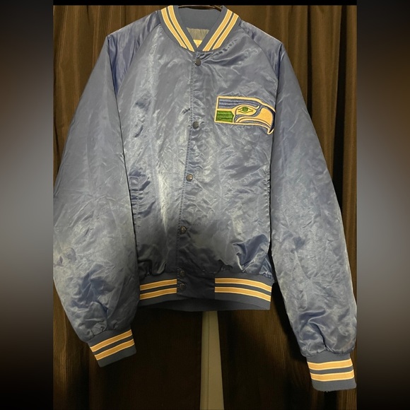 Vintage | Jackets & Coats | Vintage Seahawks Jacket Large | Poshmark